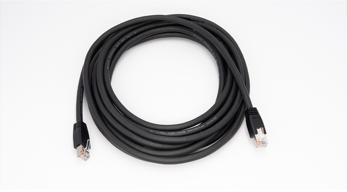 GigE vision Cat5E High Flex Ethernet Straight Cable | For Machine Visi